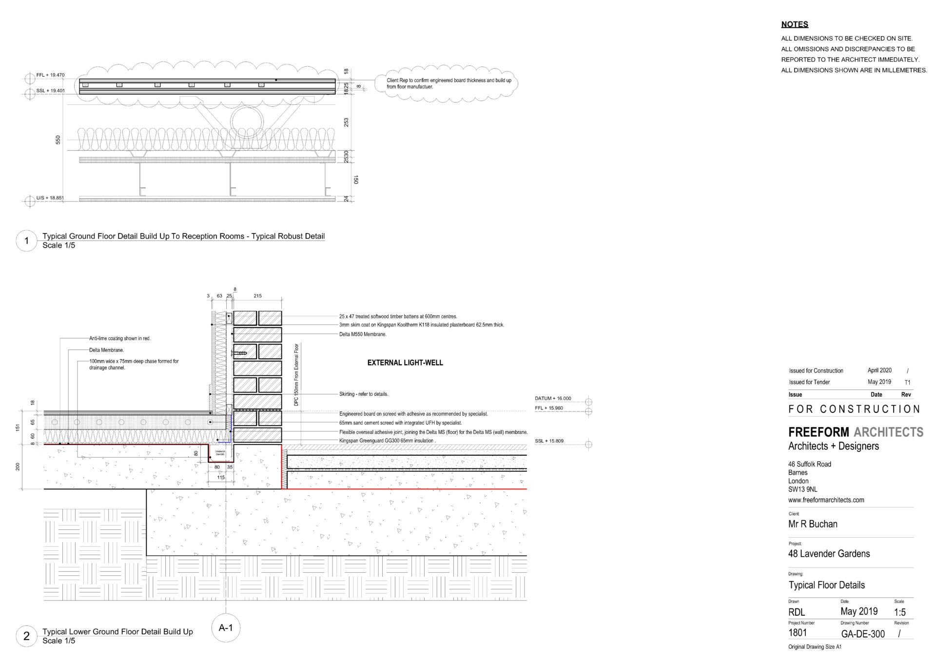 Site Supervision | FREEFORM ARCHITECTS